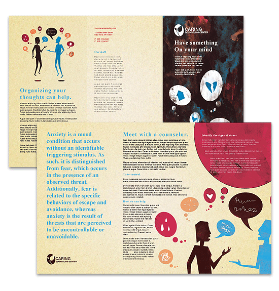 Free Counseling Flyer Template Printable Templates