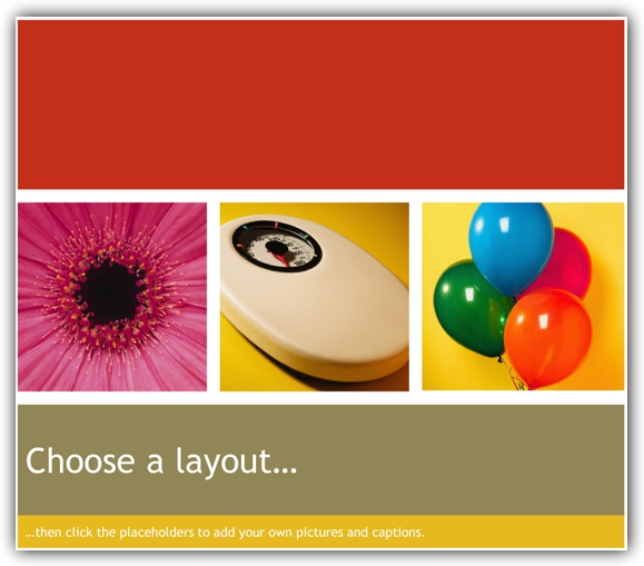 Custom Photo Album Template | MS Office Templates